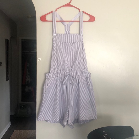 SHEIN | Pants & Jumpsuits | Shein Shorts Overalls | Poshmark